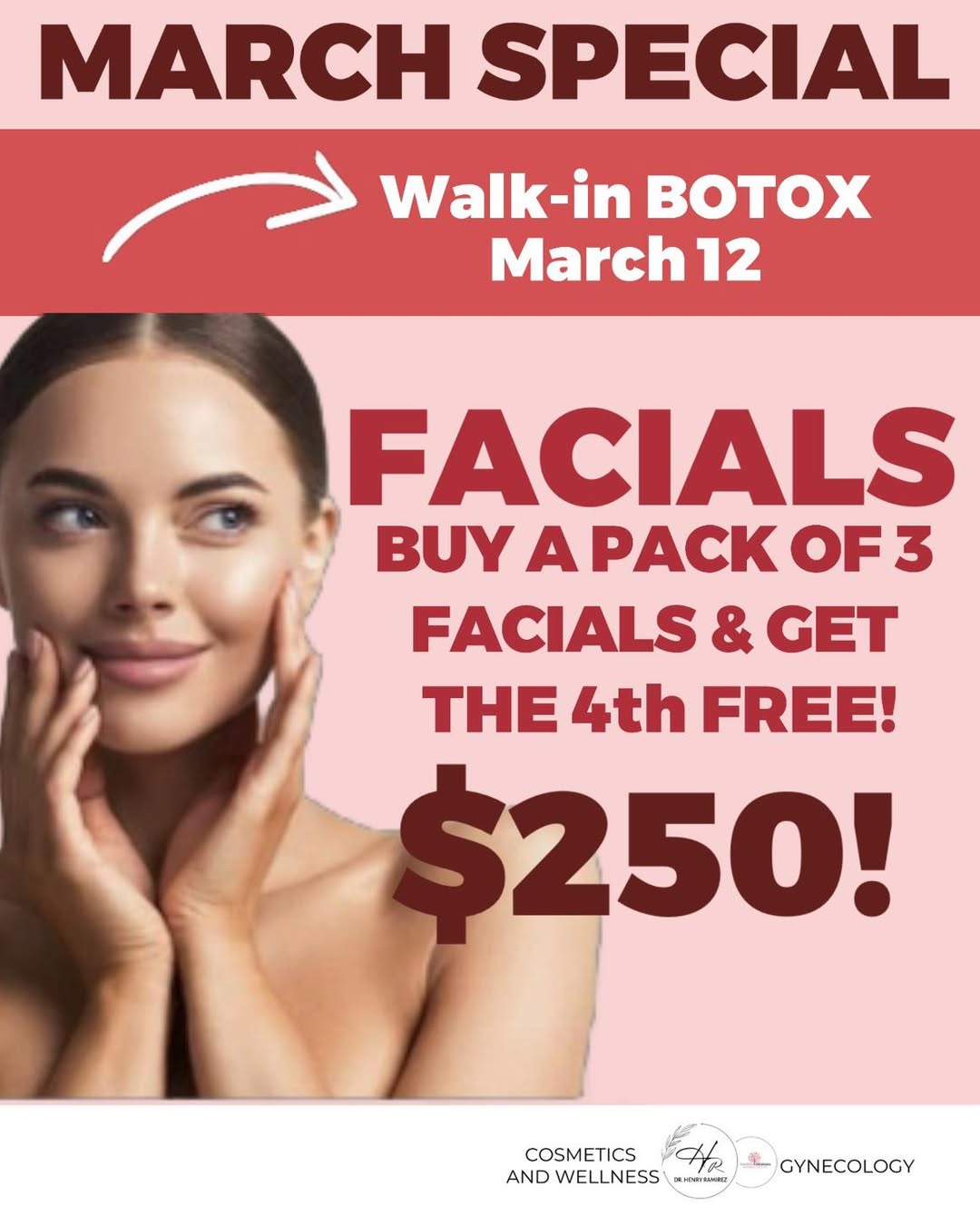 Walk in Botox, Lip Flip, February Specials